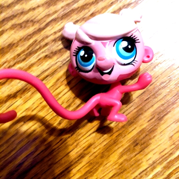 Littlest Pet Shop | Toys | Lps Littlest Pet Shop Pink Monkey Toy Figure ...